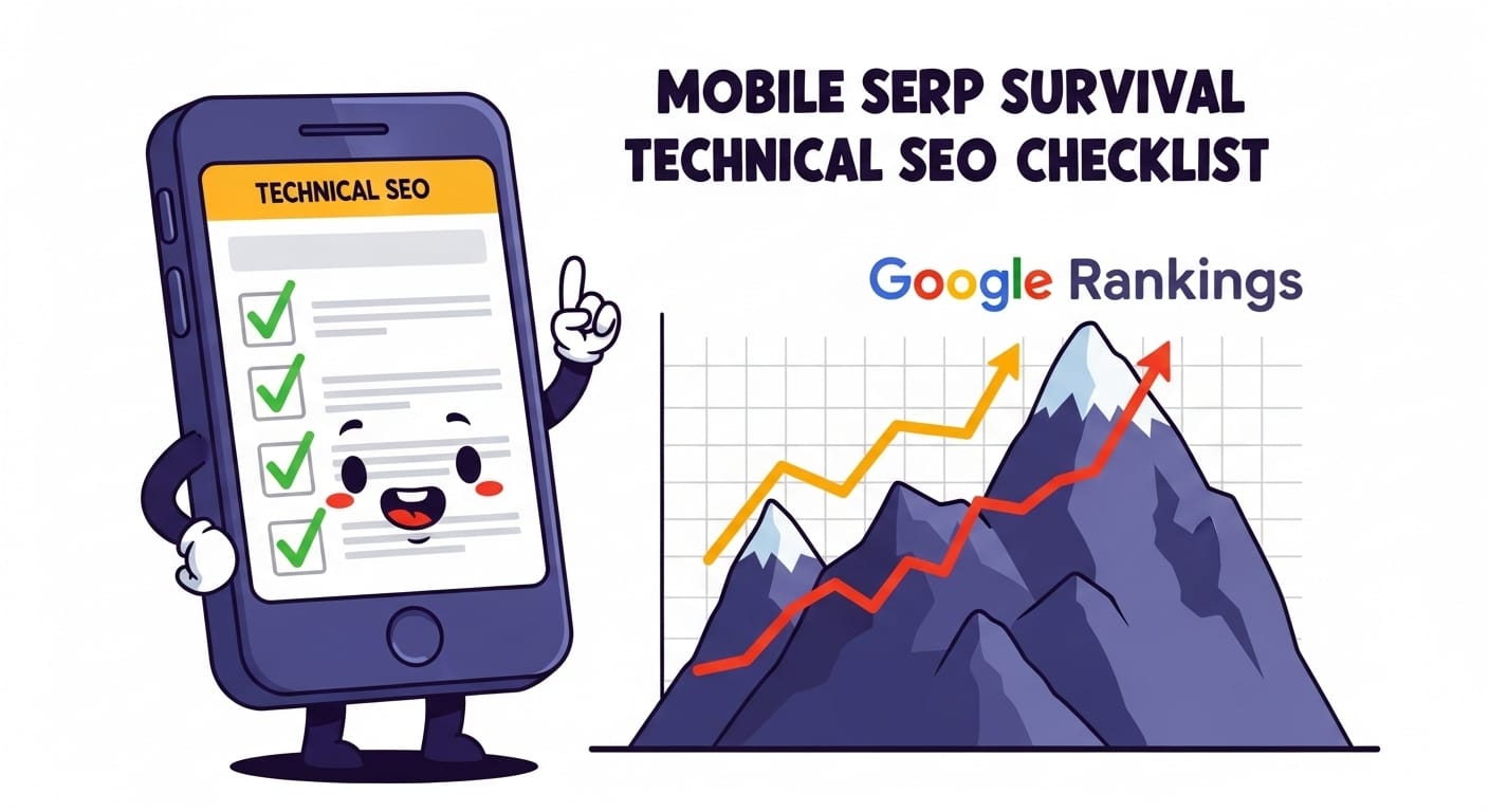 Mobile SERP Survival Technical SEO Checklist: Your 2025 Guide to Ranking on Phones - Digital Balaji